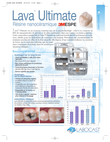FICHE LAVA ULTIMATE | Manualzz