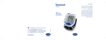 Hartmann Tensoval mobil Instructions For Use Manual | Manualzz