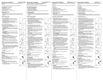 Miracle Mix Capsules | Manualzz