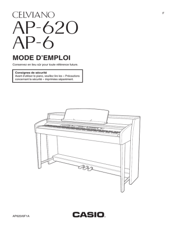 Casio AP-6BP Electronic Musical Instrument Manual | Manualzz