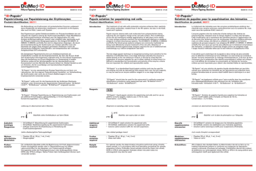 DiaMed ID-Papain Instruction Manual | Manualzz