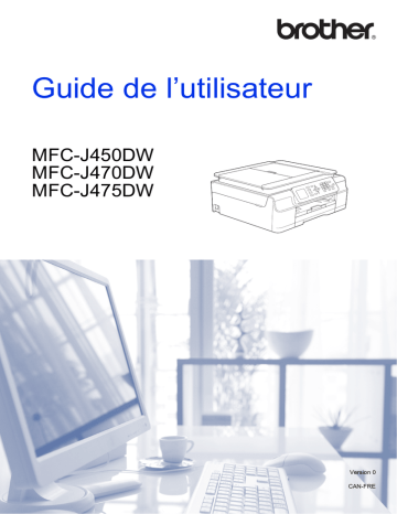 Brother MFC-J450DW Inkjet Printer User's Guide | Manualzz