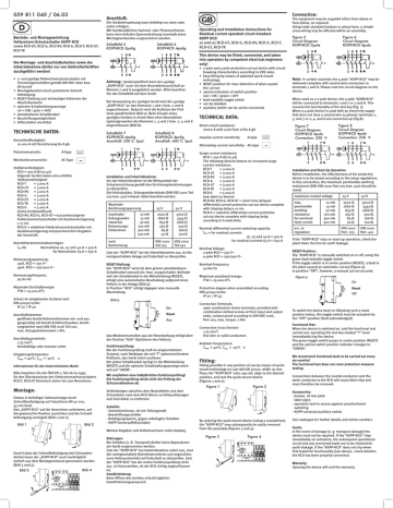 KOPP RCD Operating and Installation Instructions | Manualzz