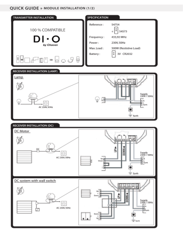 Chacon 54753 Owner Manual | Manualzz