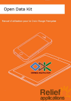 Open Data Kit Manuel d'utilisation | Manualzz