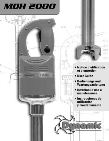 Dynamic MX 2000 User guide | Manualzz