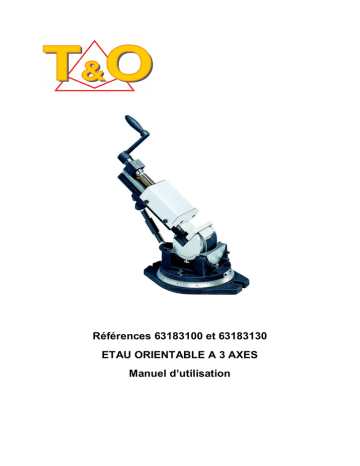 Étau orientable 63183100, 63183130 Manuel d'utilisation | Manualzz