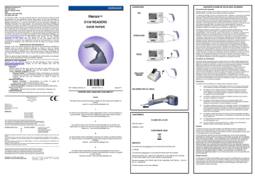 Datalogic Heron D130 Manuel du propriétaire | Manualzz