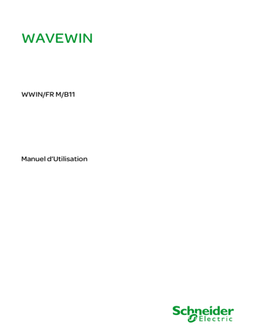 Logiciel d'analyse WAVEWIN WWIN : Manuel d’Utilisation | Manualzz
