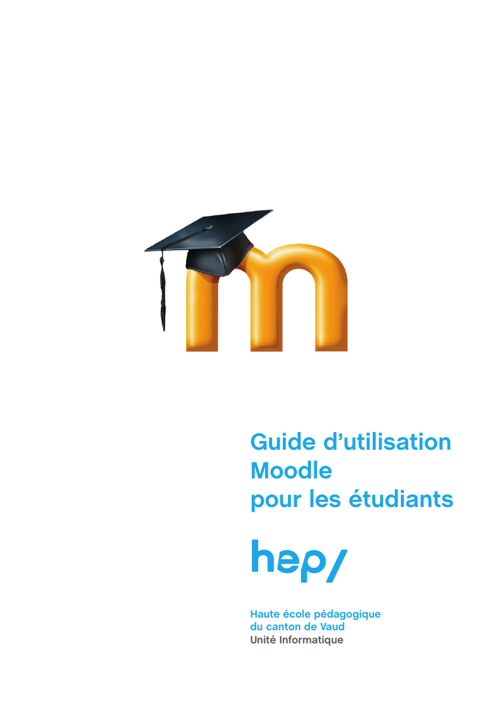 guide d'utilisation de moodle pdf