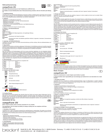 Dental Composite compoForm UV Instructions for use | Manualzz