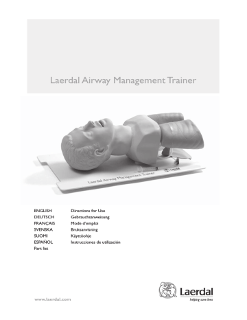 laerdal Airway Management Trainer Instructions for use | Manualzz
