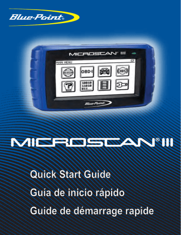 Blue point Microscan III Quick Start Guide | Manualzz