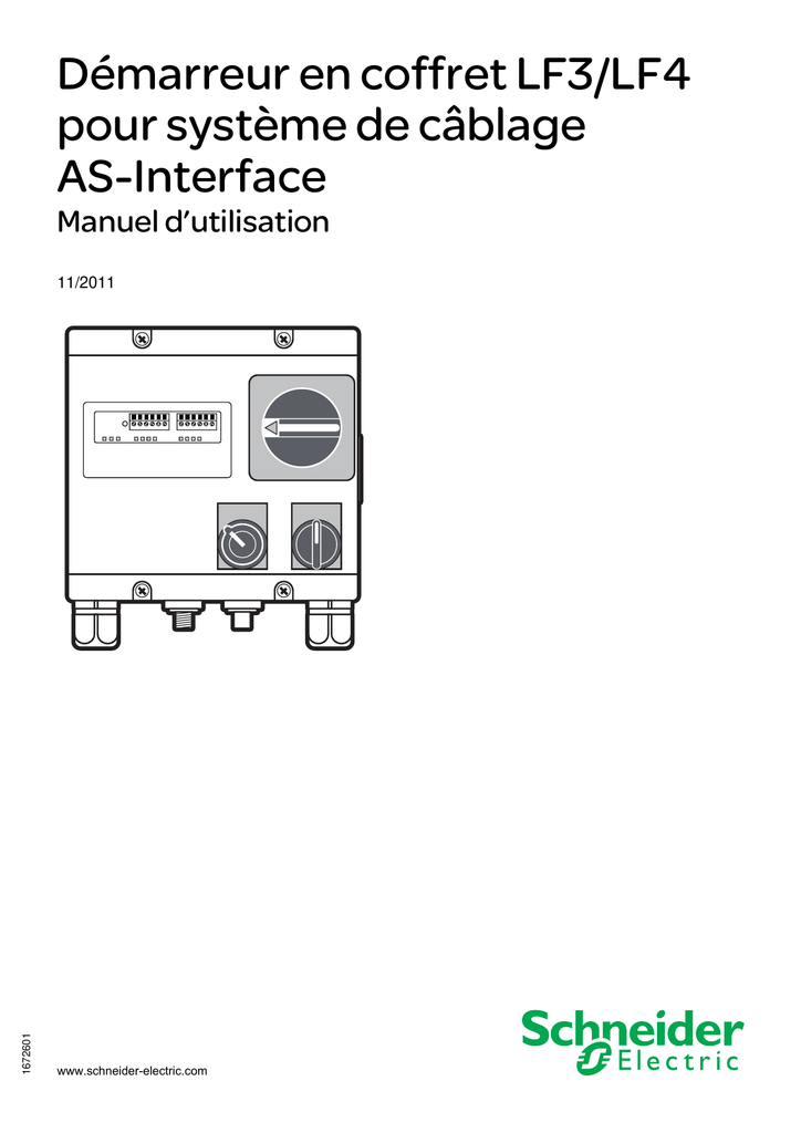 Schneider Electric LF3-LF4 Démarreur en coffret pour AS-Interface User ...