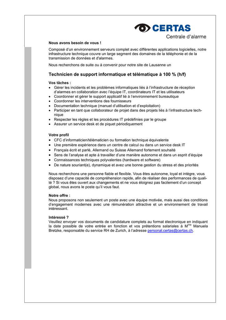 Kit complet - Support Technique