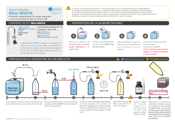 Manuel d'utilisation Mini-WATA | Manualzz