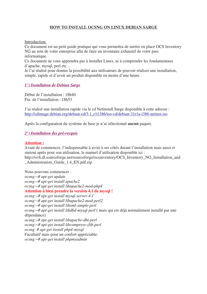 Introduction - Debian