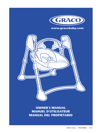 Graco baby swing Owner's Manual | Manualzz