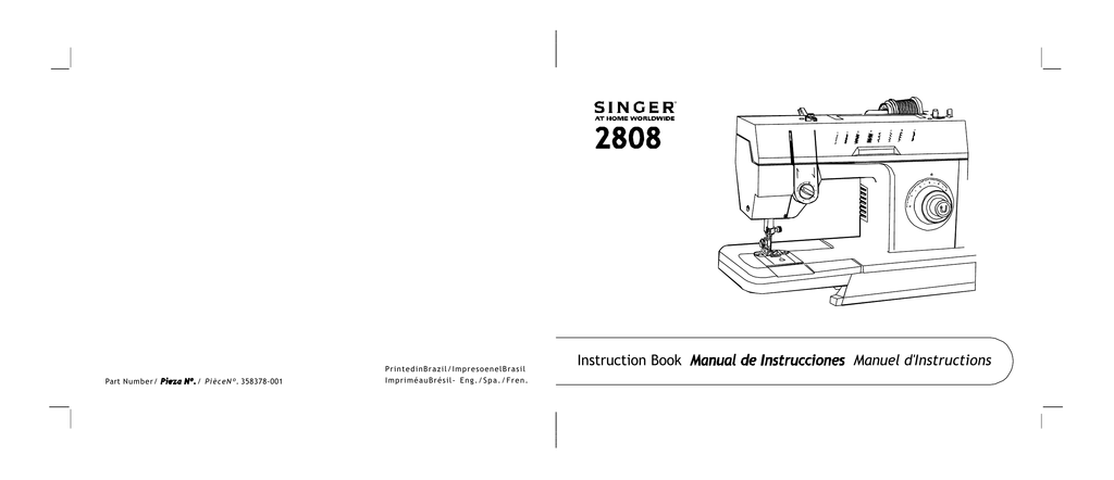 SINGER 2808 Owner Manual | Manualzz
