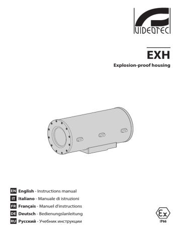 Explosion-proof housing EXH Instructions Manual | Manualzz