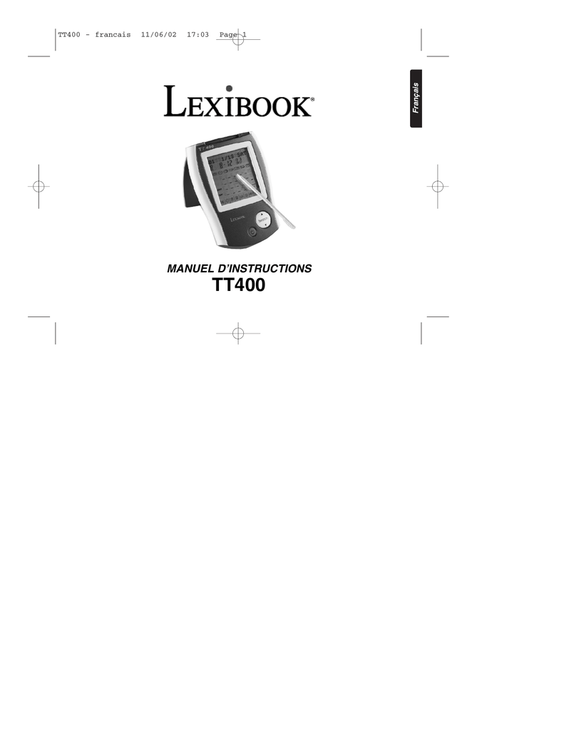 TT400 - francais | Manualzz