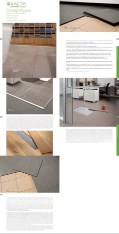 Temporary Floors Exacta Installation Recommendations | Manualzz