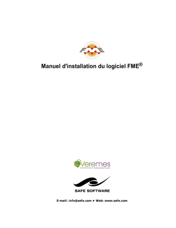 Manuel d'installation Logiciel FME Desktop 2012 | Manualzz