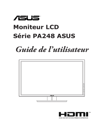 Asus PA248Q Computer Monitor Mode d'emploi | Manualzz