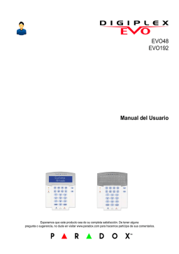 PARADOX EVO192 - Guía del usuario, Guía de actualización, Manual de ...