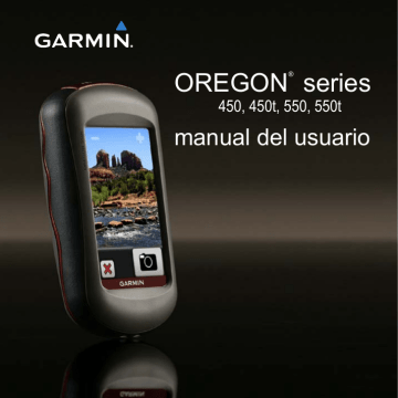 Garmin Oregon 450 Manual de usuario | Manualzz