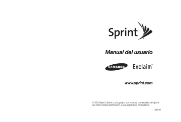 Manual del usuario teléfono móvil Exclaim | Manualzz