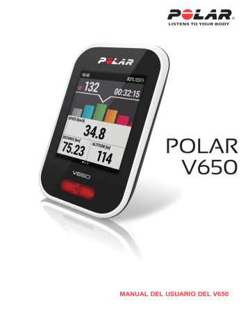 Polar V650 Manual de usuario | Manualzz