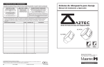Marantec Garage Door Opener M4700e User Manual | Manualzz