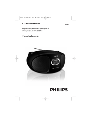 Philips AZ302/12 Manual de usuario | Manualzz