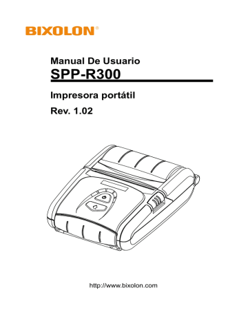 BIXOLON SPP-R300 Manual de usuario | Manualzz