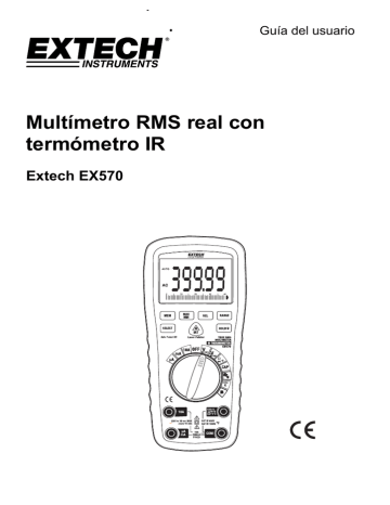 Multímetro EX570 Guía del usuario | Manualzz