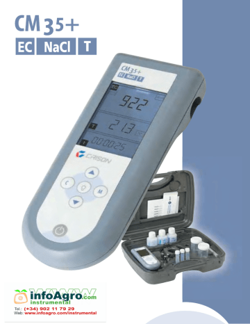 Crison CM 35+ Manual de usuario | Manualzz