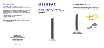 Netgear WNDR4500 Guía de instalación | Manualzz