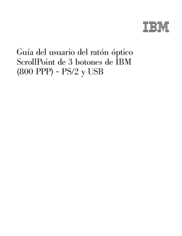 Ratón óptico ScrollPoint 3 botones Guía del usuario | Manualzz