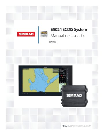 Simrad E5024 ECDIS system Instrucciones de operación | Manualzz