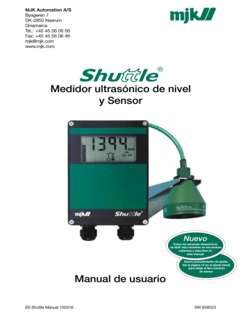 MJK Shuttle Manual de usuario | Manualzz