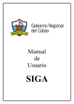 Manual de Usuario Sistema Integrado de Gestión SIGA | Manualzz