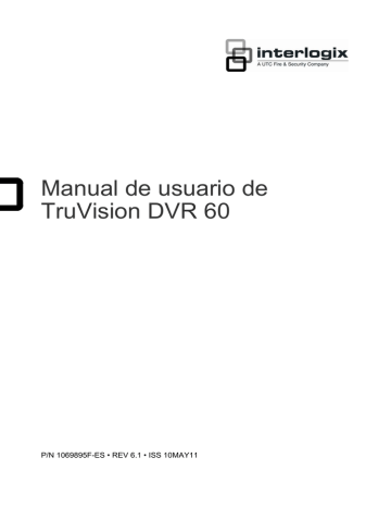 TruVision DVR 60 Manual de Usuario | Manualzz