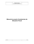 Manual de usuario Constancia de Situación Fiscal INFONAVIT | Manualzz