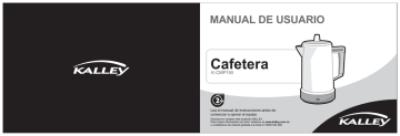 Manual de Usuario Cafetera K-CMP150 | Manualzz