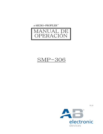 Micro-Profiler SMP 306 Manual de operación | Manualzz