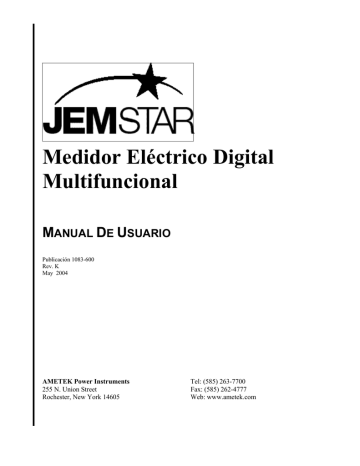 JEMStar Digital Energy Meter User Manual | Manualzz
