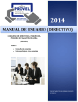 Manual de usuario PROVEL - MEDUCA | Manualzz