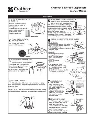 Crathco / Grindmaster D112-3 Operation Manual | Manualzz