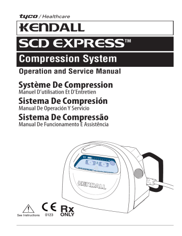KENDALL SCD EXPRESS Manual de servicio | Manualzz